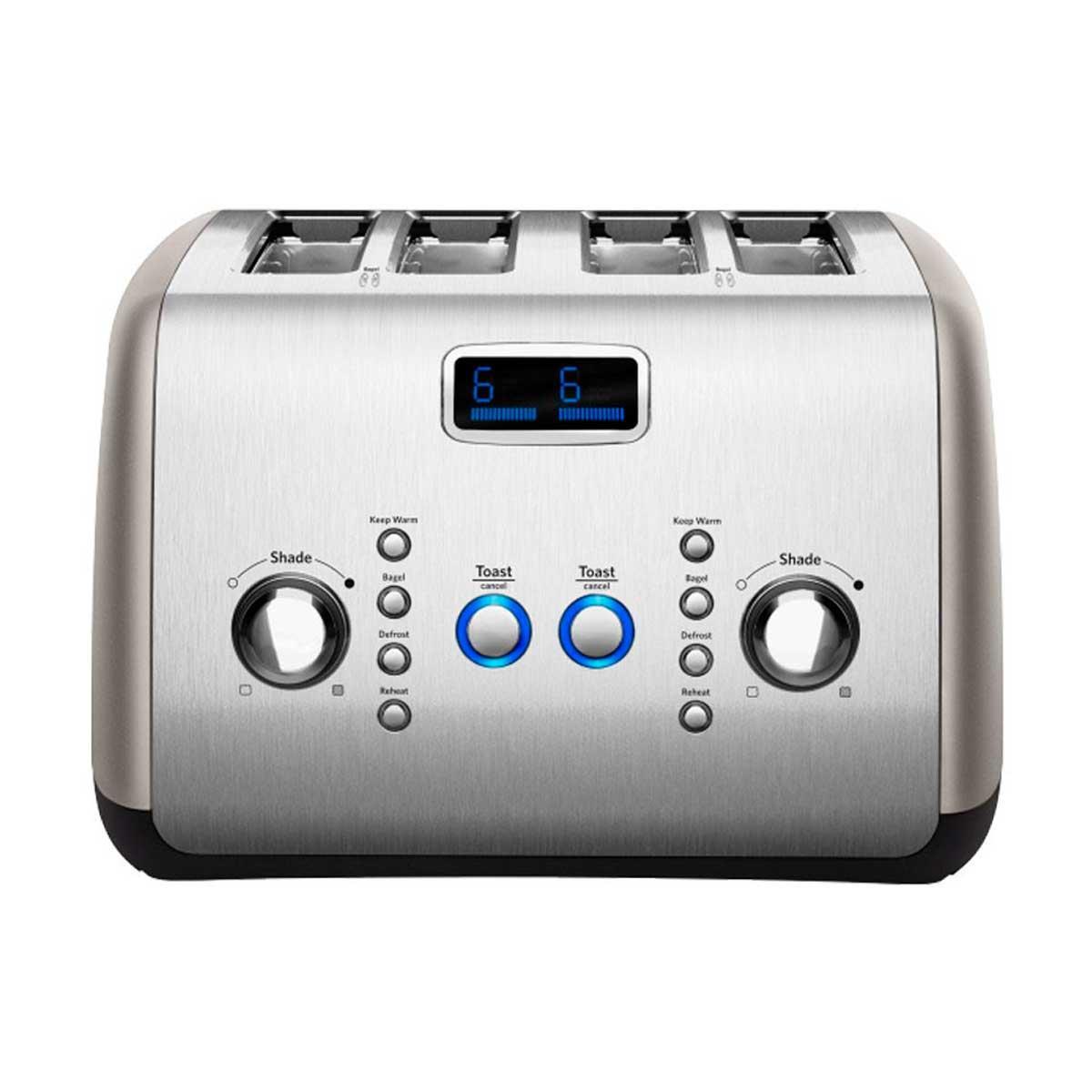 Torradeira KitchenAid Prata 4 fatias 127V KJC04AFANA