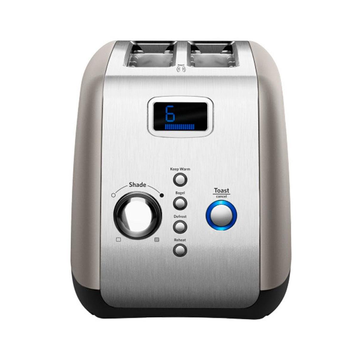 Torradeira KitchenAid Prata 2 fatias KJC02A