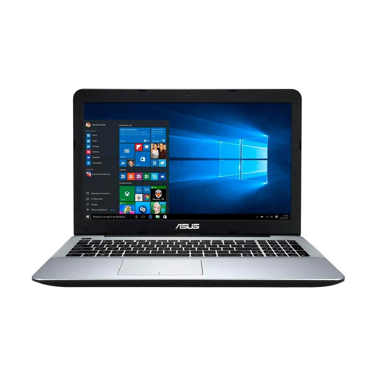 Notebook Asus 15.6", 6 GB, 1 TB, Windows 10 e Intel Core i7 X555LF-BRA ...