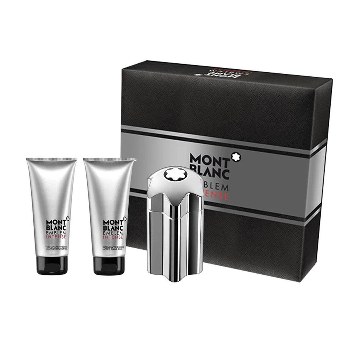 Coffret Montblanc Emblem Intense Masculino EDT 100 ml + Pós Barba 100 ...
