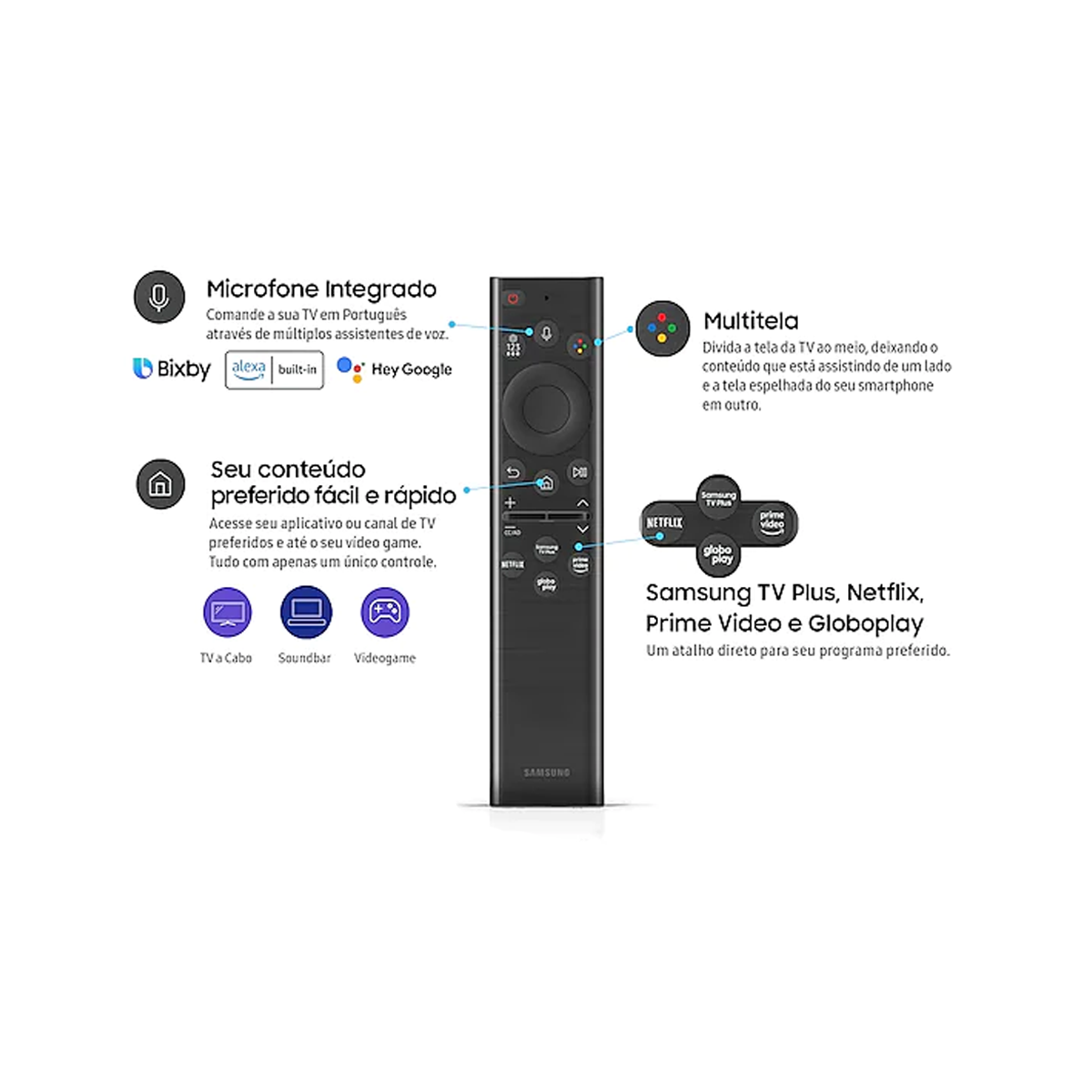 Samsung Tv Crystal Uhd 4k 50 Smart UN50BU8000GXZD