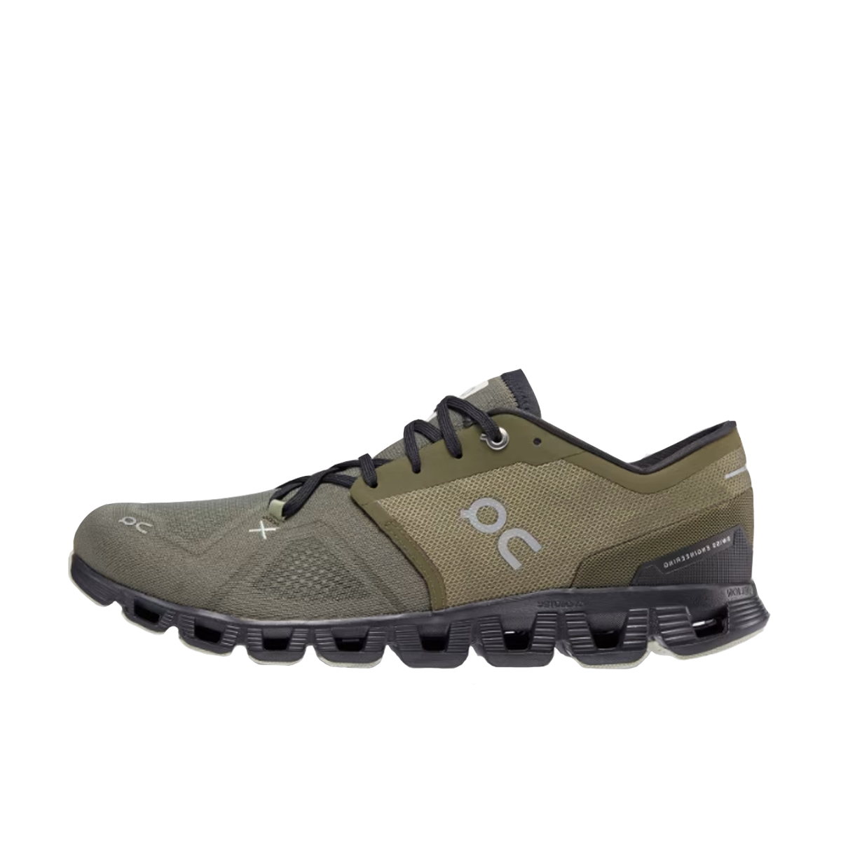 On Running Tenis Masc Cloud X 3 Olive Reseda