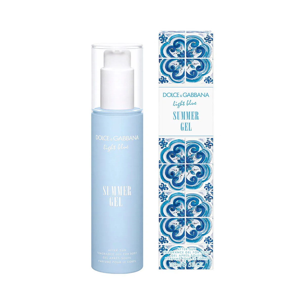 Dolce & Gabbana Light Blue Sun Pour Femme Gel Pós-Sol 150ml