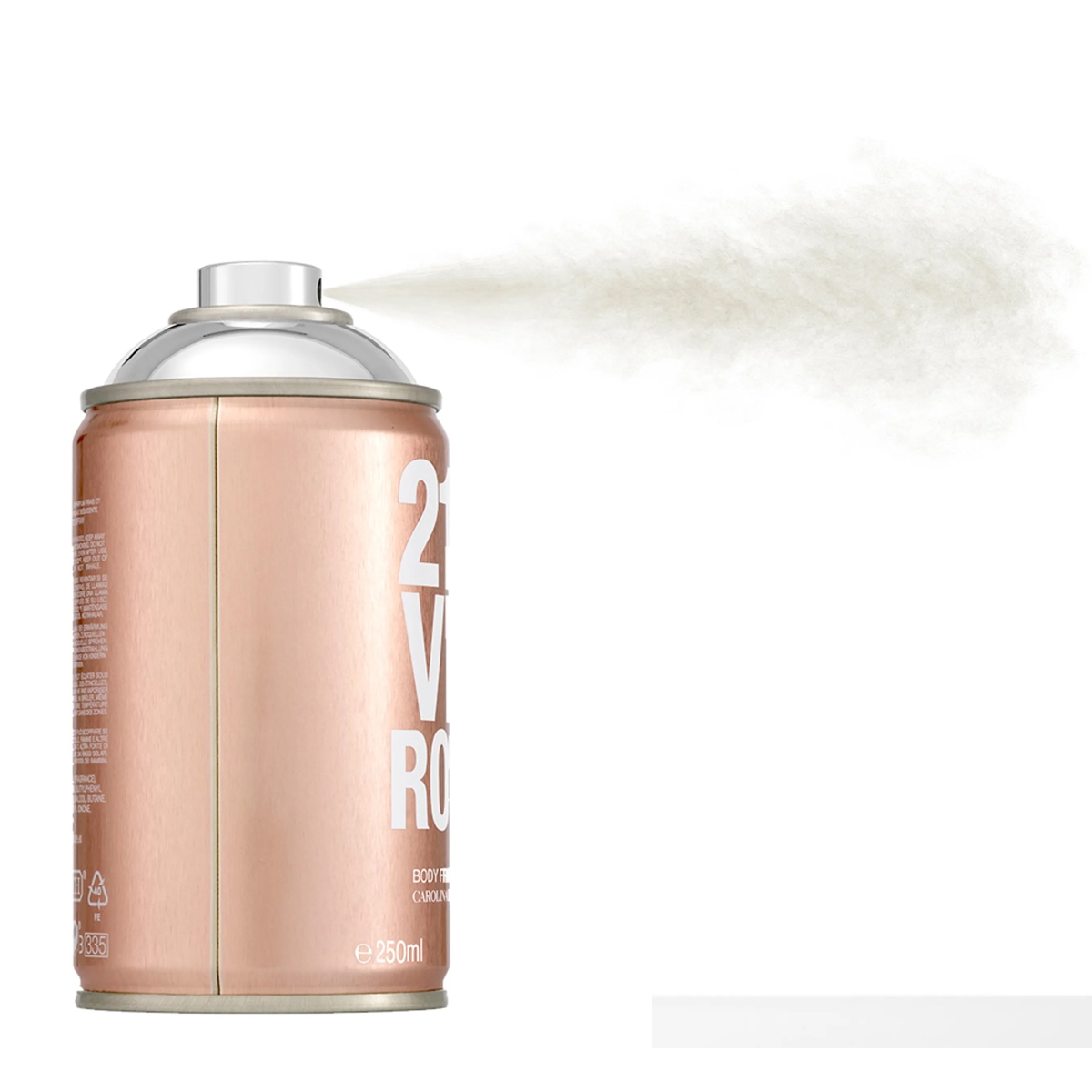 Body Spray Carolina Herrera 212 VIP Rosé Feminino 250ml