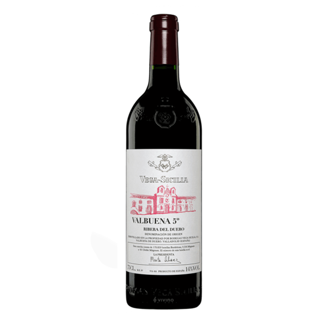 Vega Sicília Vinho Valbuena 5º Reserva Espanha 750ml