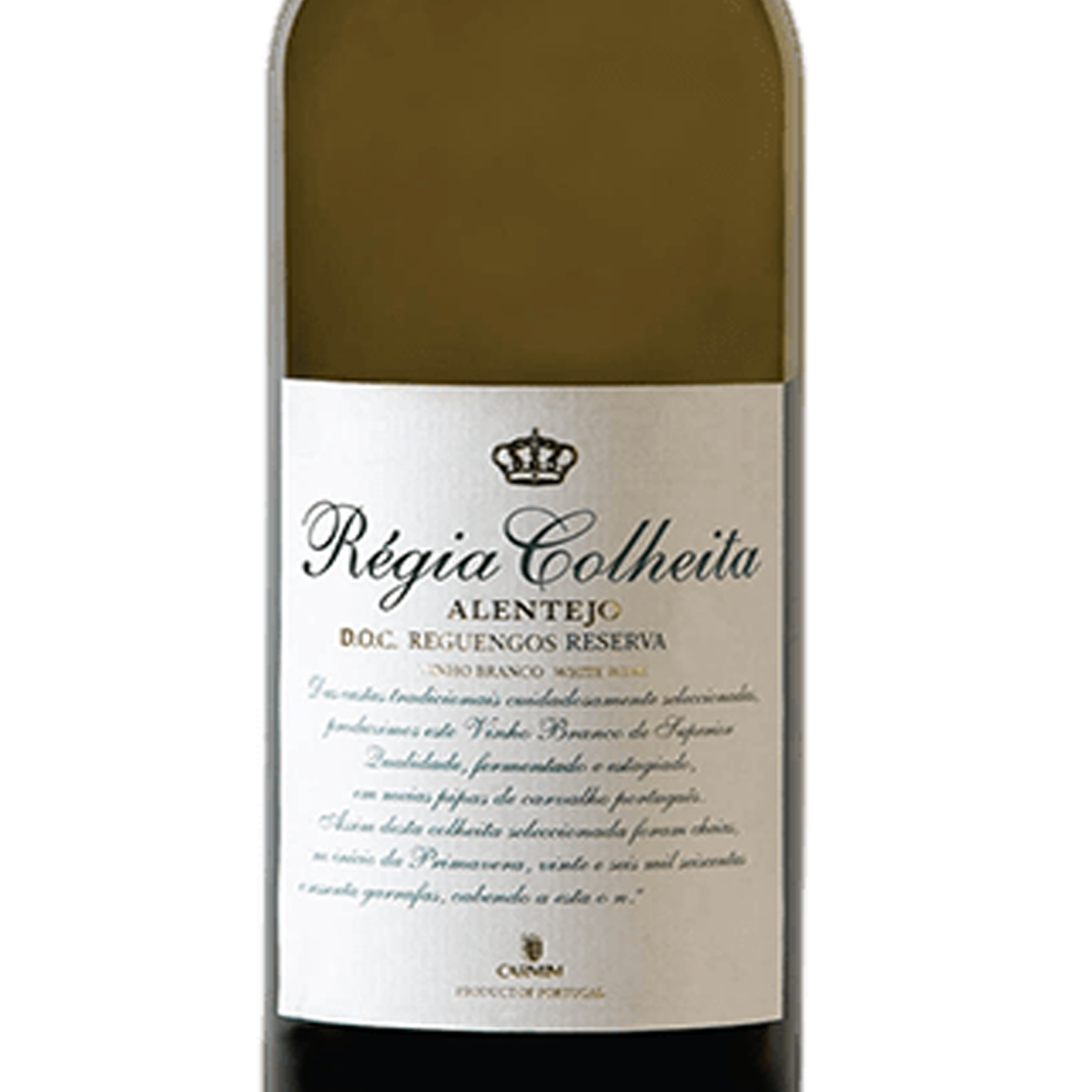 Carmim Vinho Régia Colheita Reserva Branco Portugal 750ml