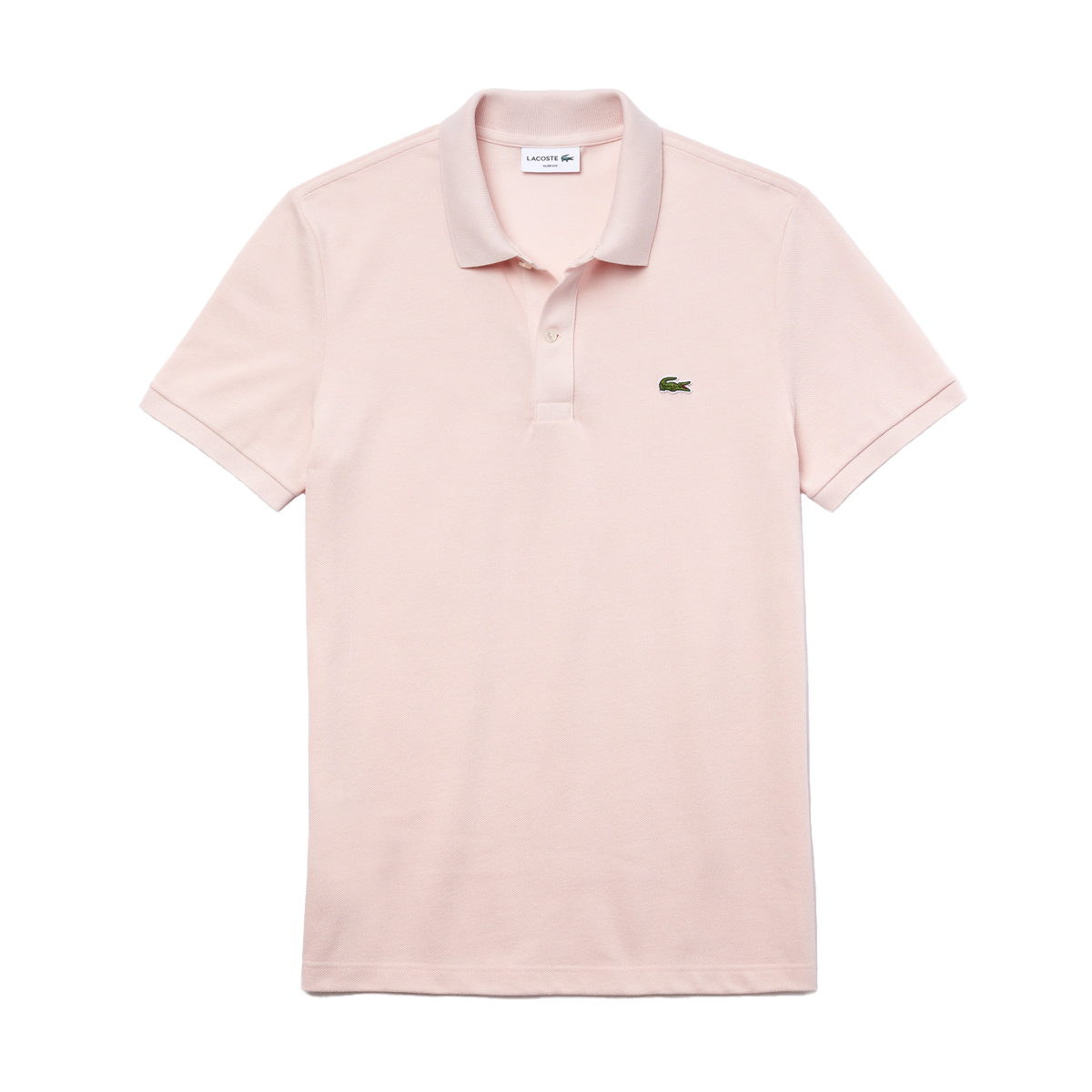 Lacoste Polo Masc Mc Slim Fit Rosa