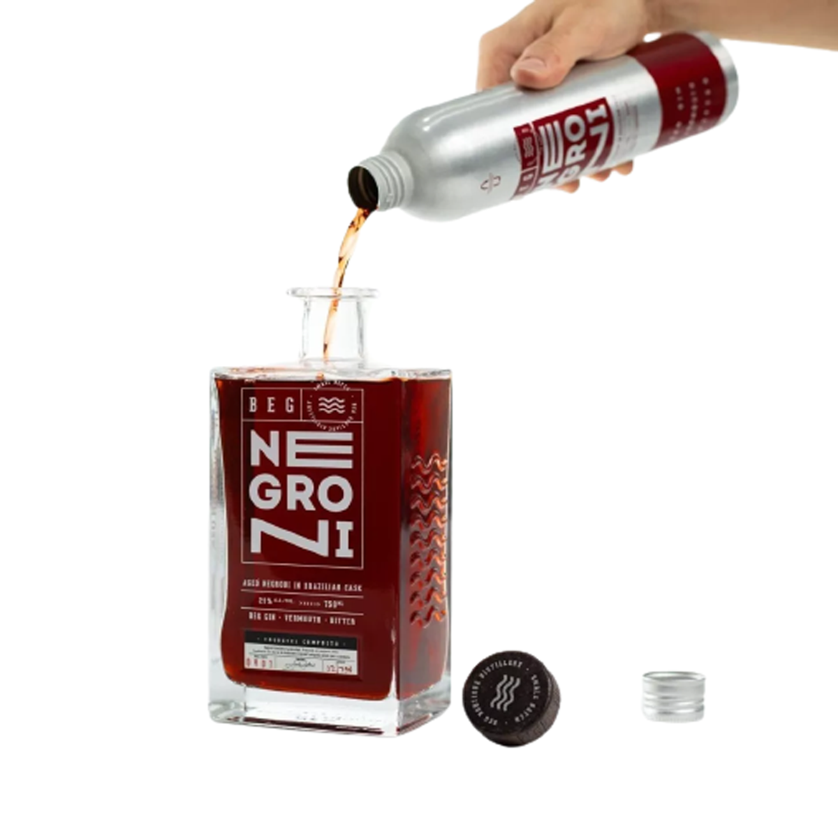 Beg Gin Garrafa Refil Negroni Aged In Brazilian Cask 500ml