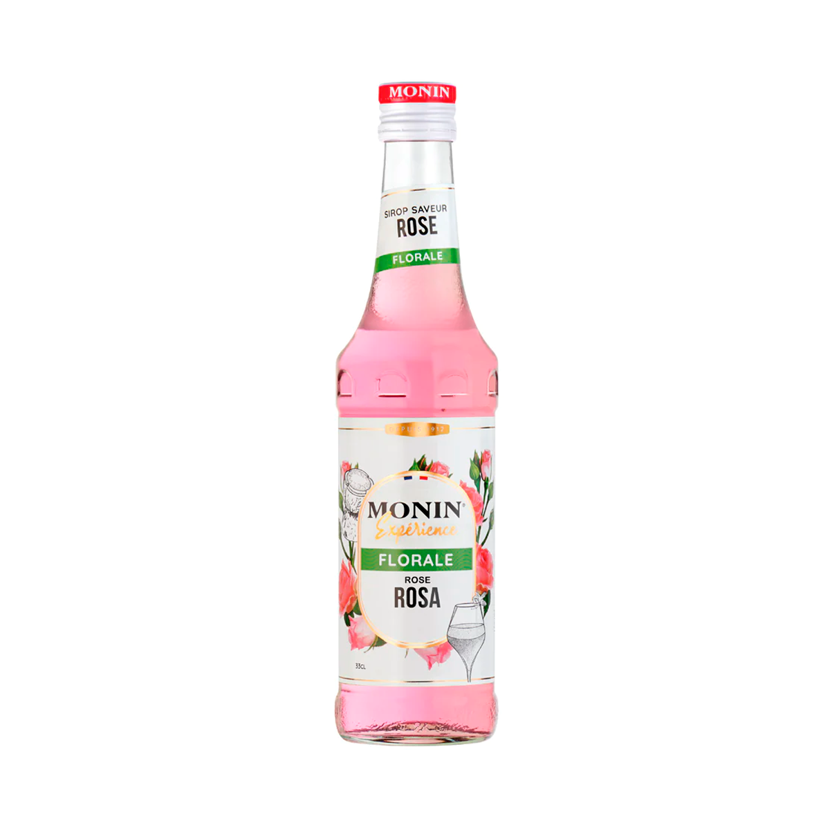 Monin Experience Xarope Sabor Rosa 330ml