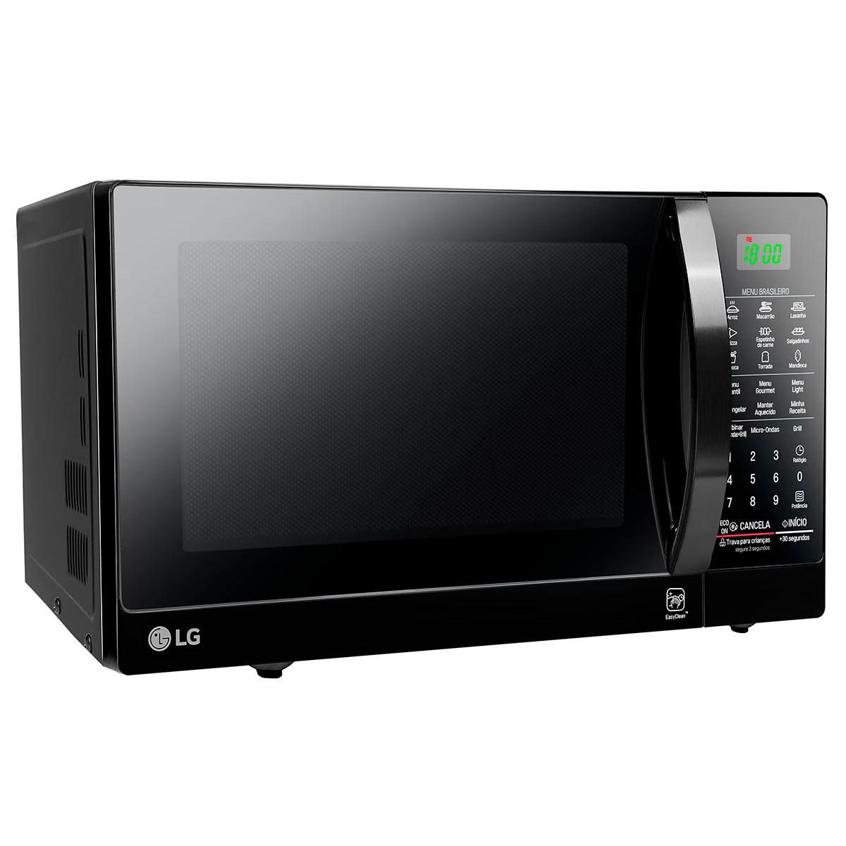 LG Microondas 30L Grill Easy Clean Preto - 220V