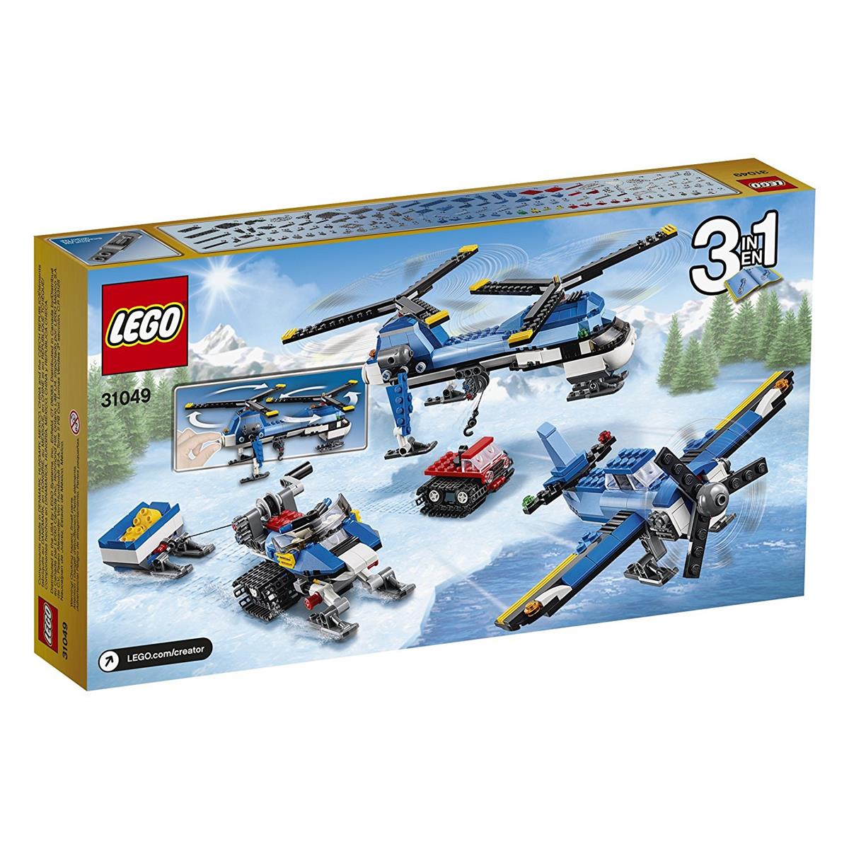 LEGO Creator - Helicóptero De Duas Hélices - 326 Peças - LEGO Creator ...