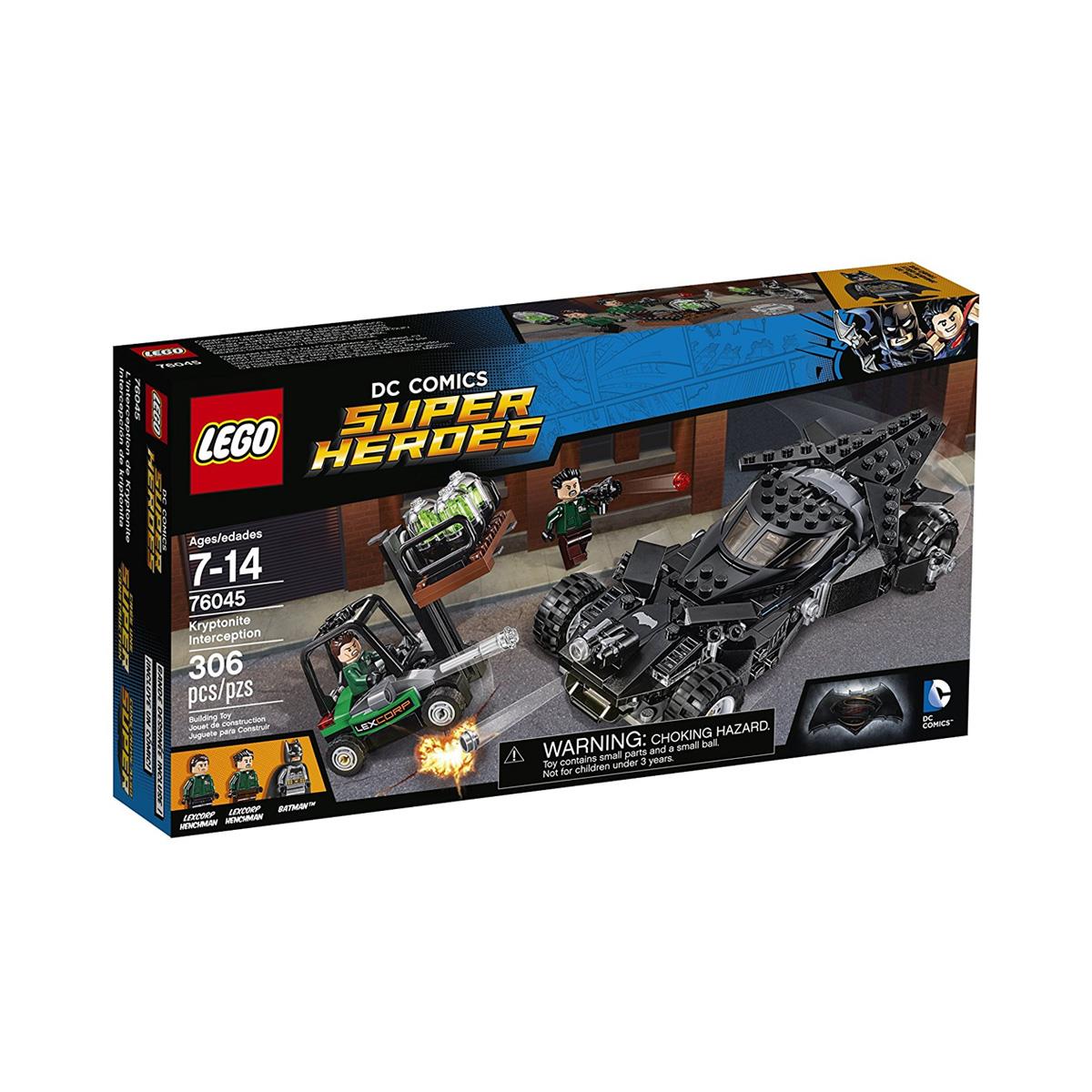 LEGO Super Heroes - Interseção de Kryptonita - 306 Peças