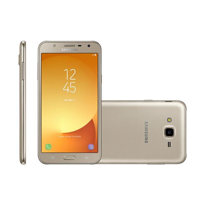Smartphone Samsung Galaxy J7 Neo Tela 5.5" Android 16GB 2GB RAM câmera 13MP 5MP Frontal Dual ...