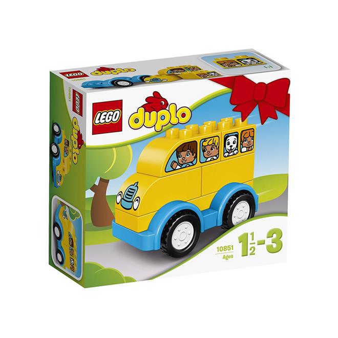 LEGO Duplo - Meu primeiro ônibus - 6 Peças