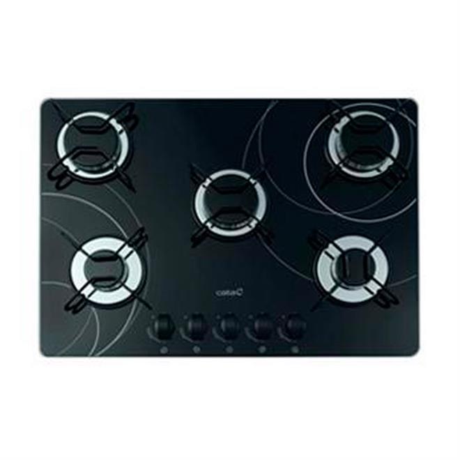 Cooktop a Gás Cata CTI Preto Vidro 5 bocas Bivolt - 8735820