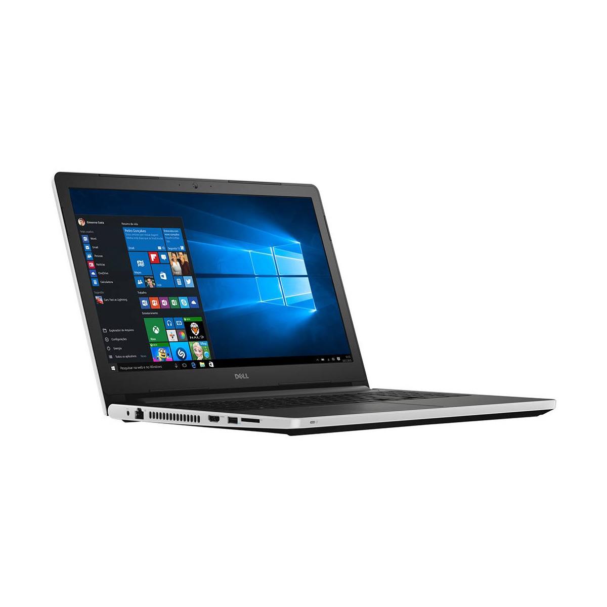 Notebook Dell Inspiron 5000 Branco 15.6", 8GB, 1TB, Windows 10 e Intel ...