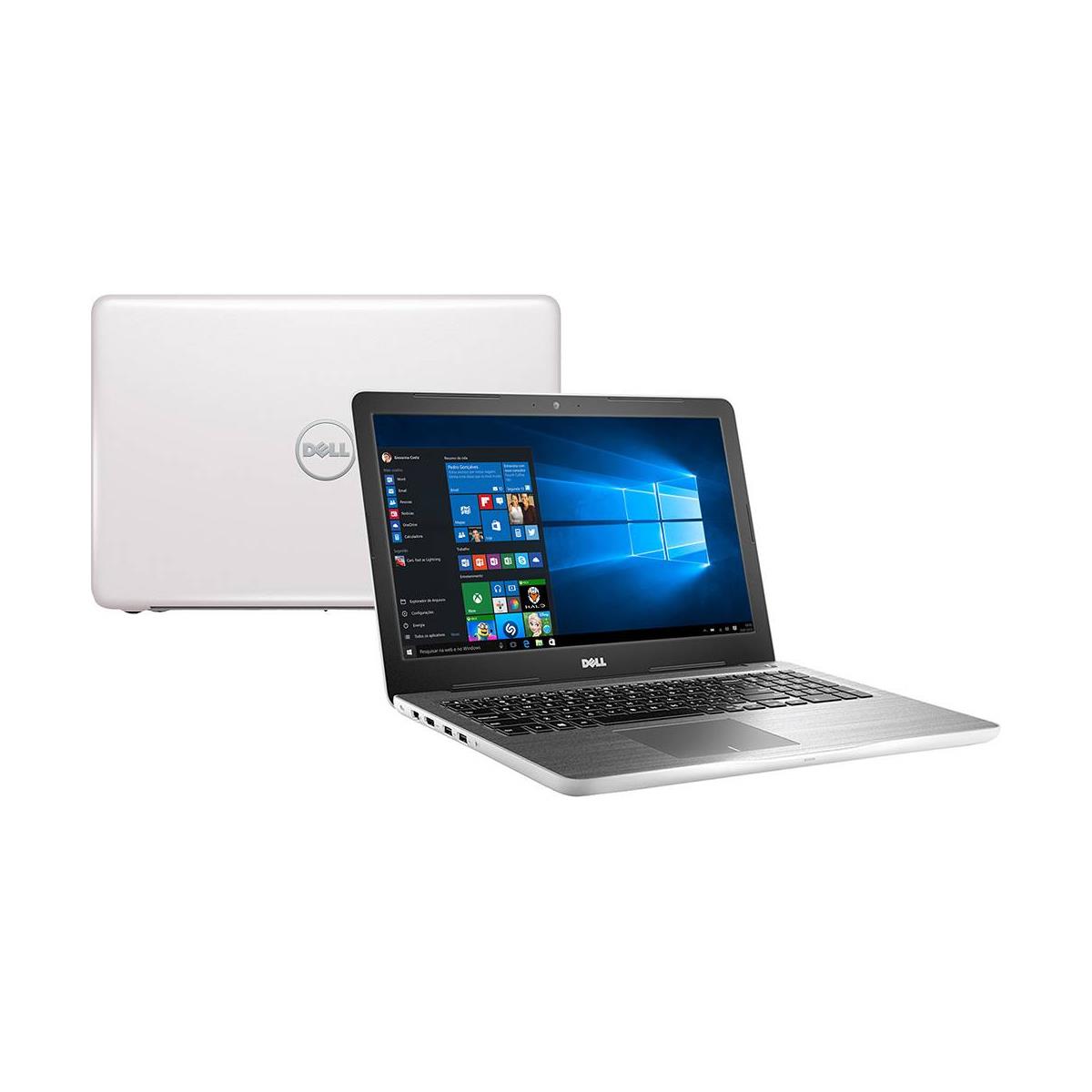 Notebook Dell Inspiron 5000 (5667) Branco 15.6", 8GB, 1TB, Windows 10 ...
