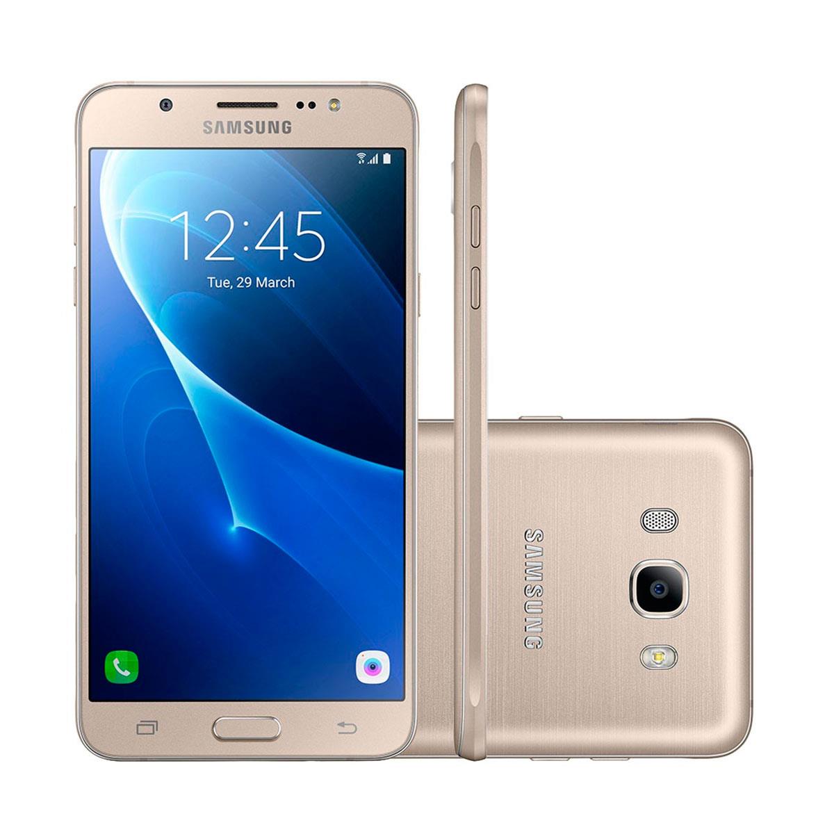 Smartphone Samsung Galaxy J7 Metal Dual Chip Tela de 5.5" 4G 16GB ...