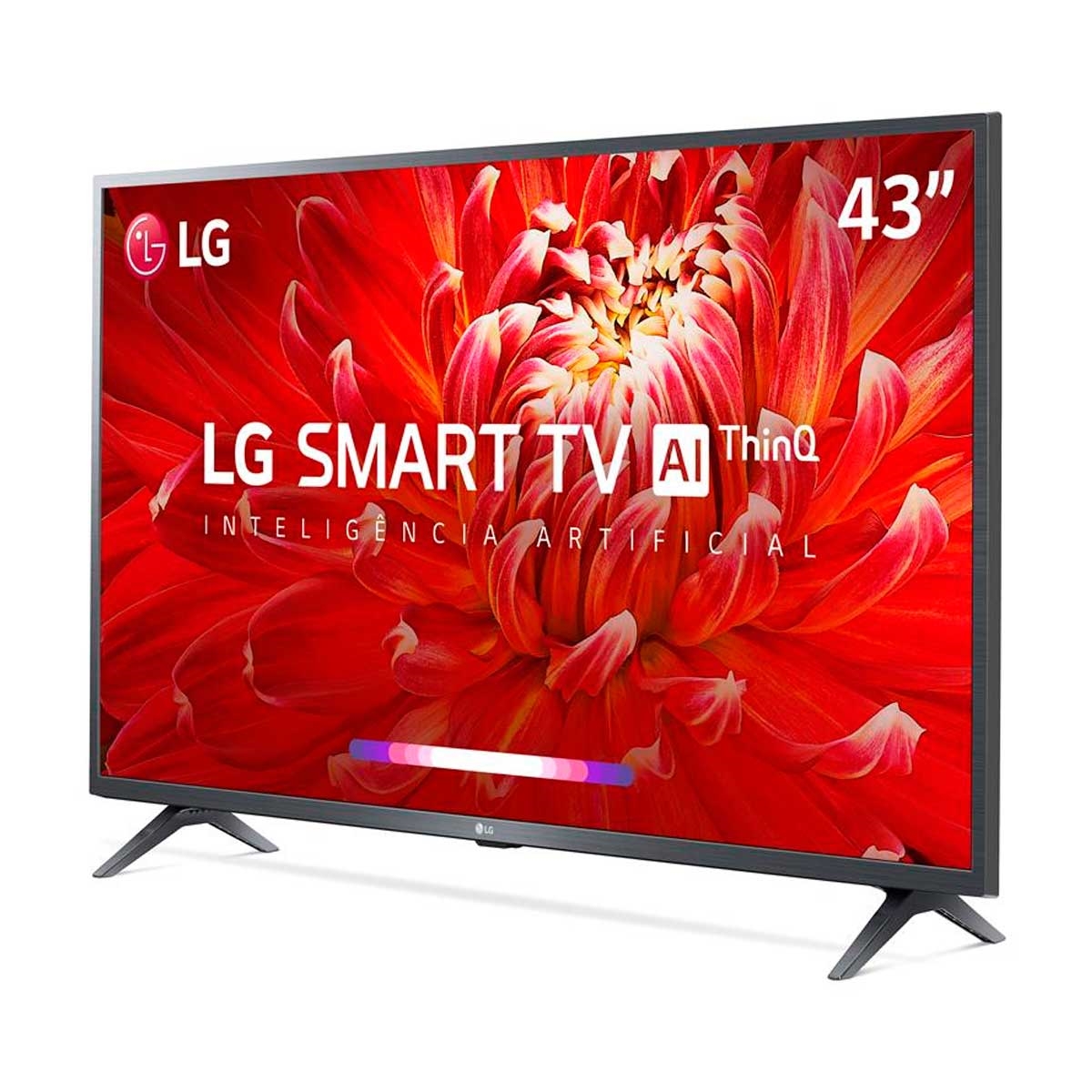 Smart TV LG LED 43" Full HD 43LM6300PSB ThinQ AI WebOS 4.5 HDR ...