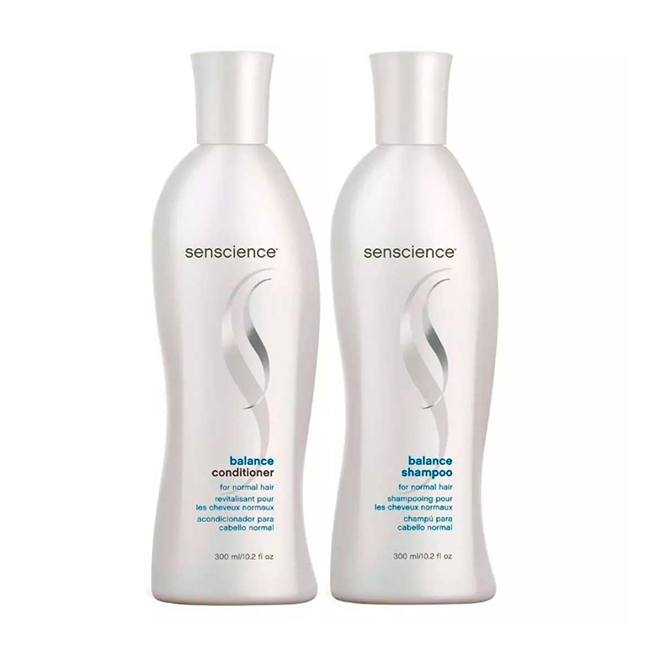 Coffret Senscience Balance Shampoo e Condicionador 300ml - Coffret ...