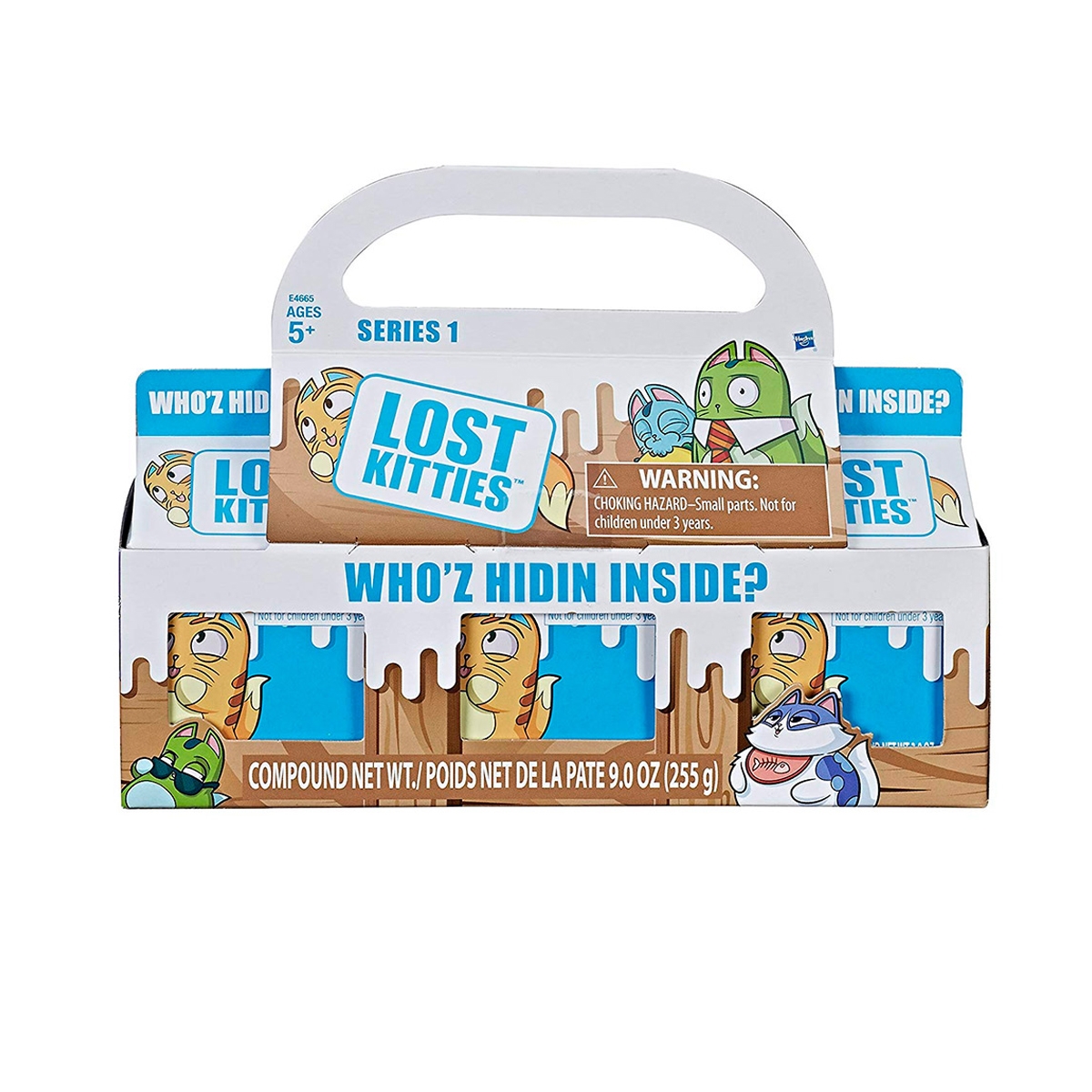 Kit Hasbro Lost Kitties com 3 Caixas Surpresa
