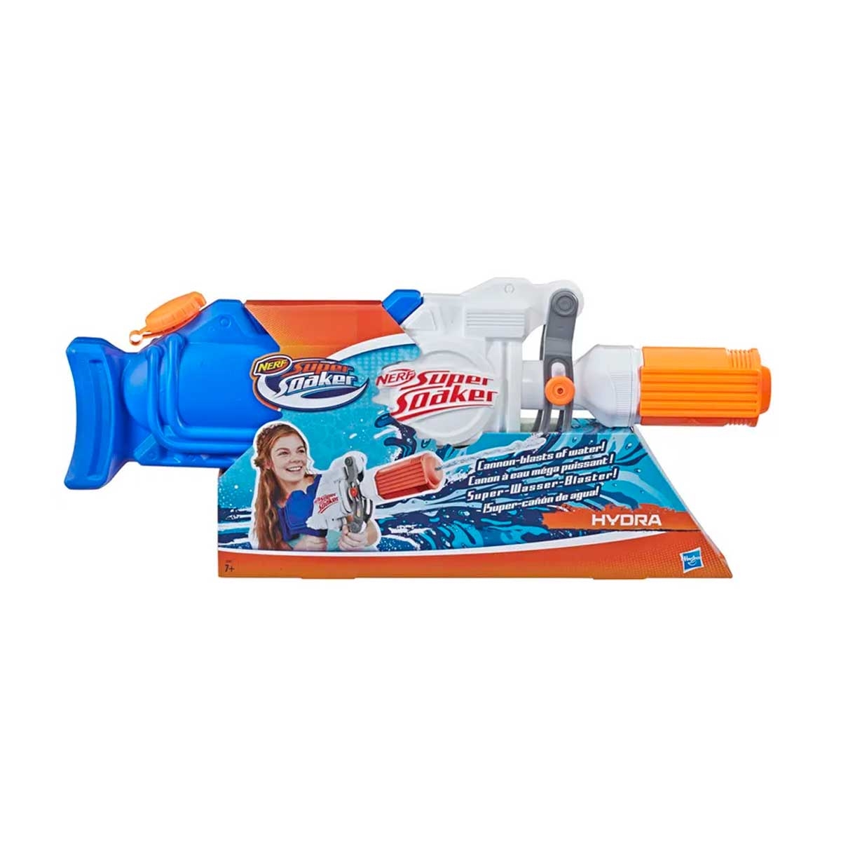 Lançador de Água Hasbro Nerf Super Soaker Hydra - Lançador de Água ...