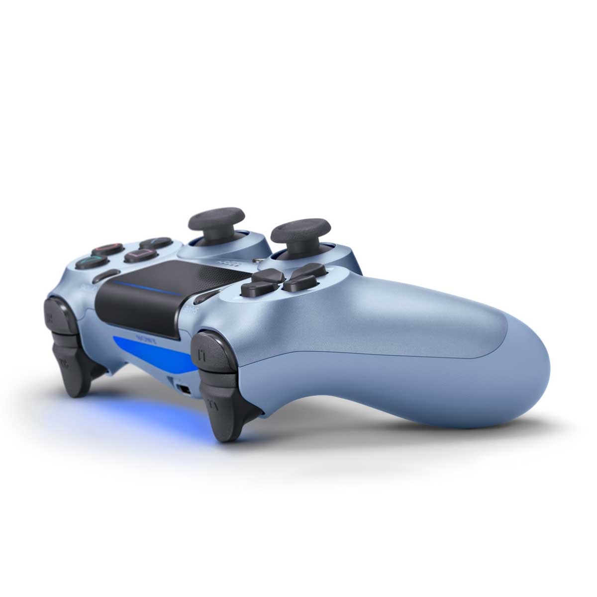 Controle Sem Fio Dualshock 4 Sony para PS4 Azul Titânio