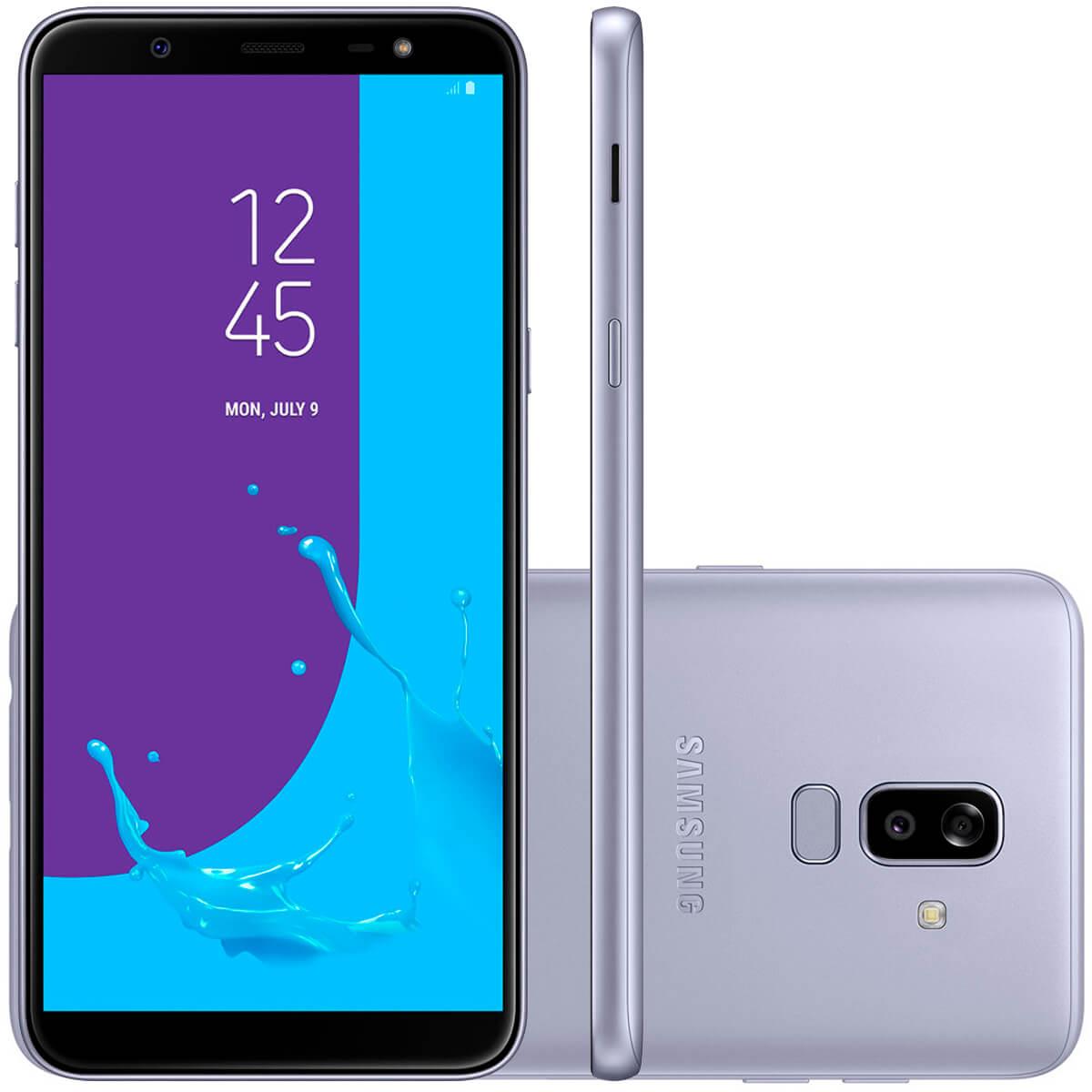 Smartphone Samsung Galaxy J8 6", 64GB, Câmera 16MP + 5MP Dual + Frontal ...