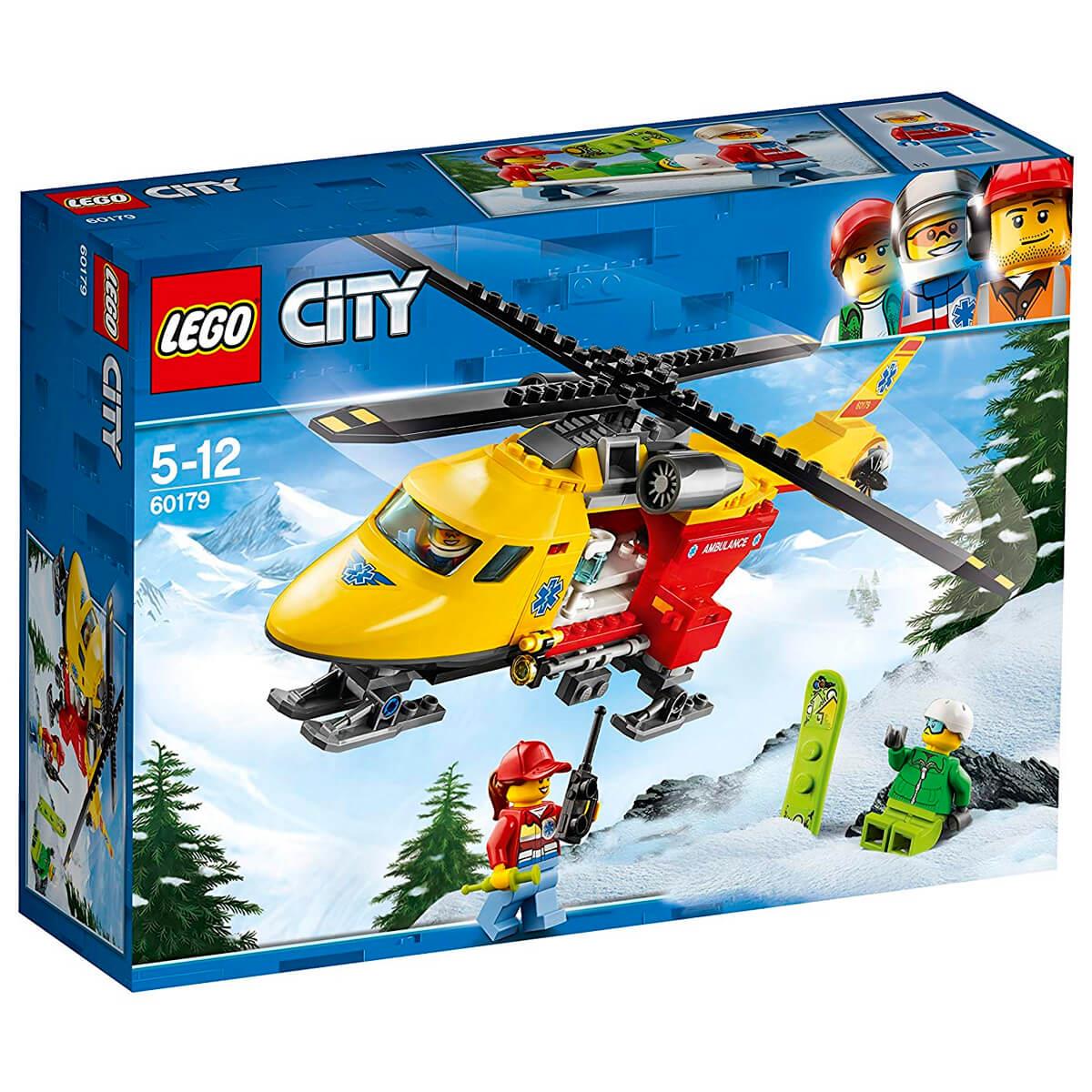 LEGO City - Helicóptero-Ambulância - 190 Peças