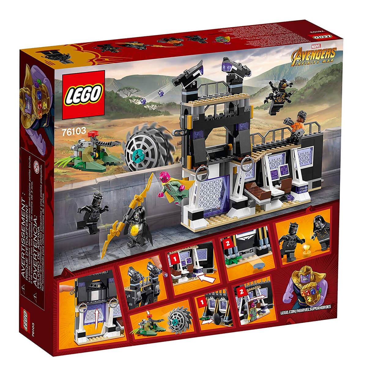 LEGO Marvel Super Heroes - Ataque Avassalador de Corvus Glaive (76103 ...