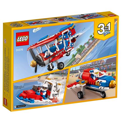 LEGO Creator - Modelo 3 em 1: Veículos de Acrobacias (31076) - 200 Peças