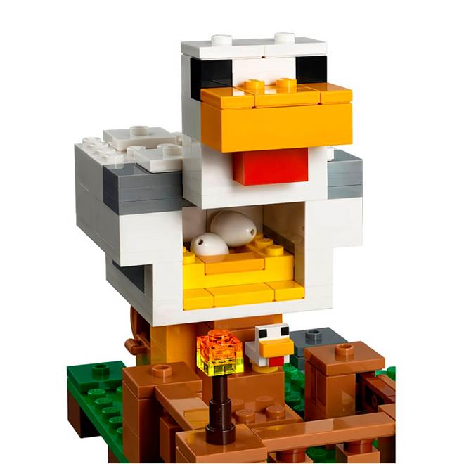 LEGO Minecraft - O Galinheiro (21140) - 198 Peças