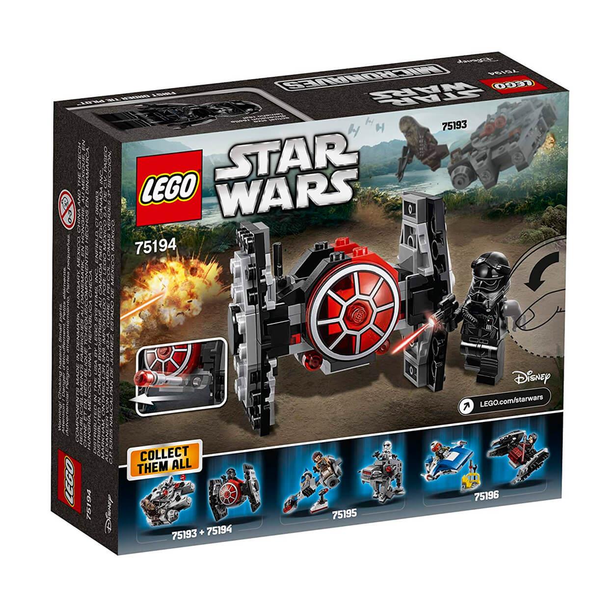 LEGO Star Wars - Microfighter Caça TIE da Primeira Ordem (75194) - 91 Peças