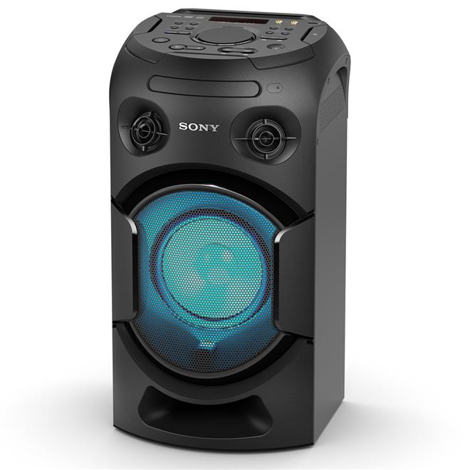 Mini System Bluetooth Sony MHC-V21D Tipo Torre com DVD e conexão HDMI ARC