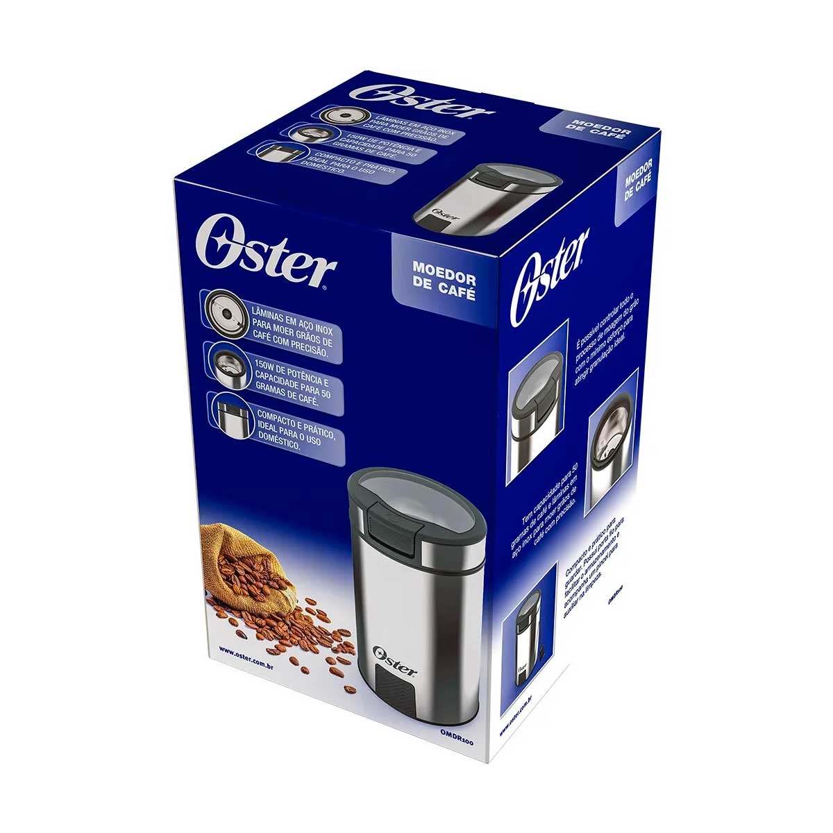 Oster Moedor de Café 1550W 50g Inox