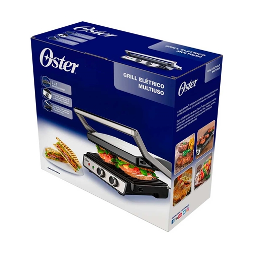 Grill Elétrico Oster Multiuso Antiaderente OGRL600 1500W