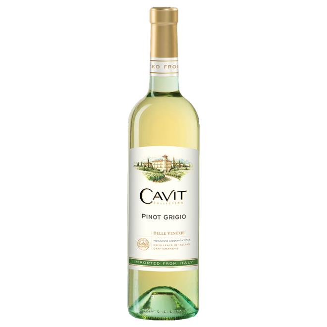 Vinho Branco Cavit Collection Pinot Grigio 375 ml Itália - Vinho Branco ...