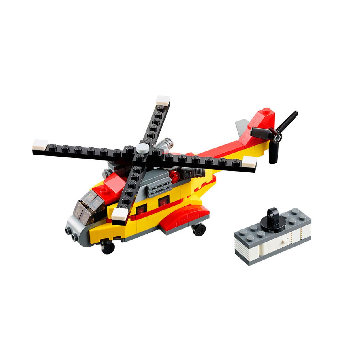 LEGO Creator Helicóptero de Carga 3 em 1 132 peças 31029