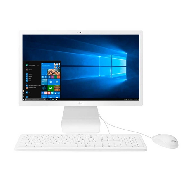 Computador All in One LG 22" Windows 10 Home Celeron 4GB 500GB de HD ...