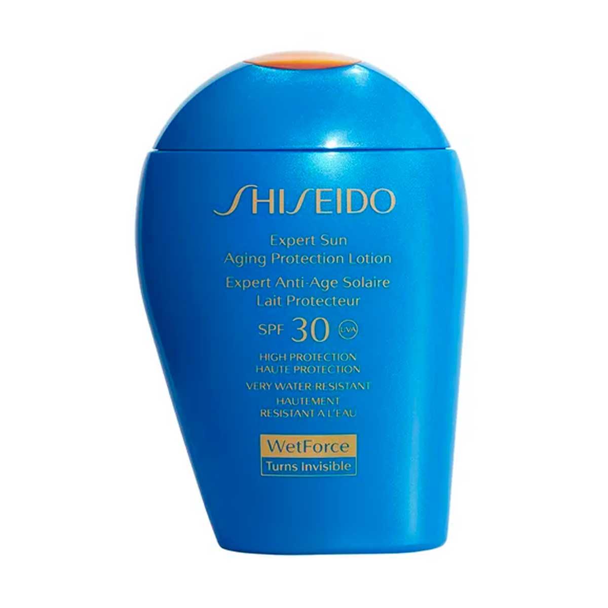 Protetor Solar Shiseido - Expert Sun - Anti-idade - Loção FPS 30