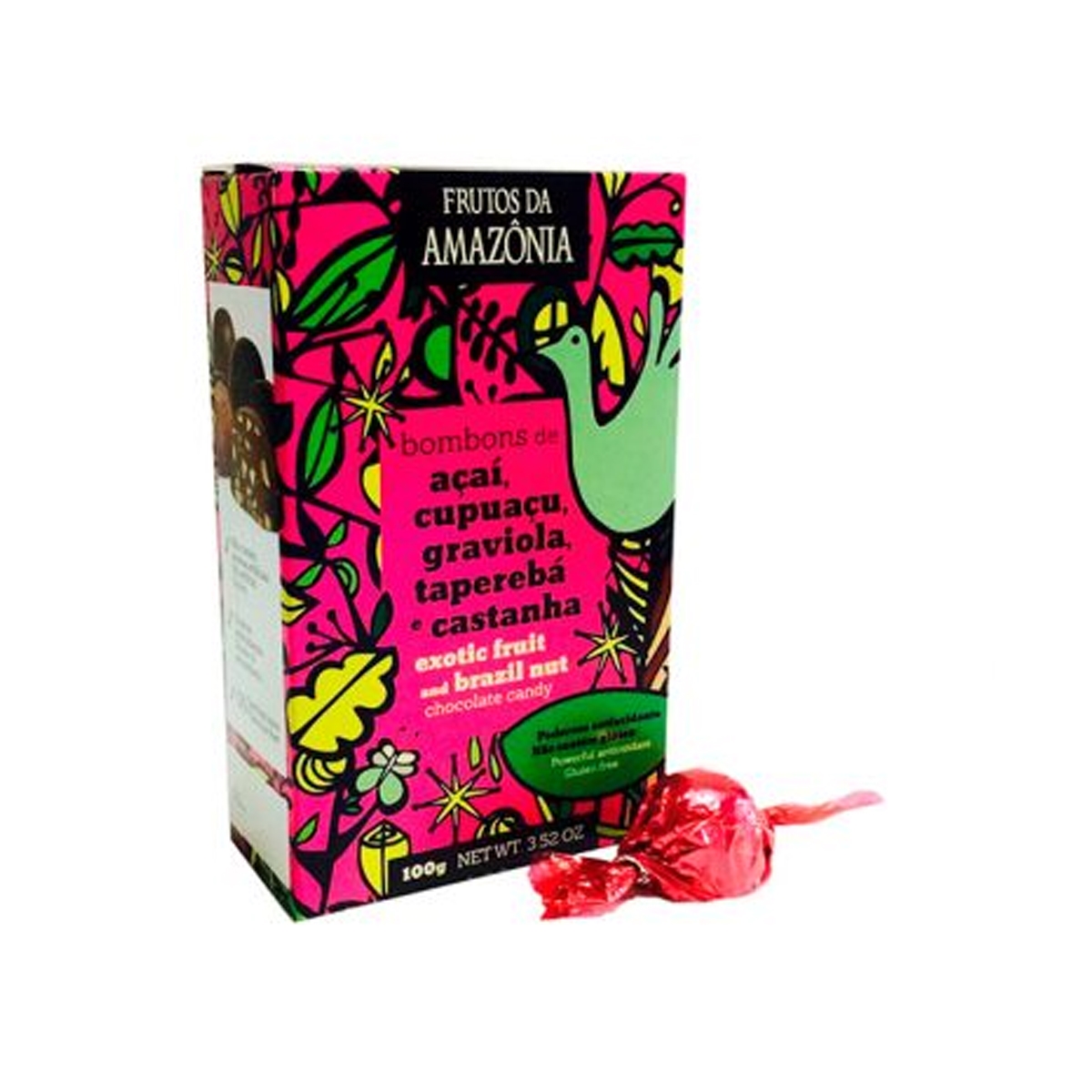 Bombons Sortidos 100g - Frutos Da Amazônia