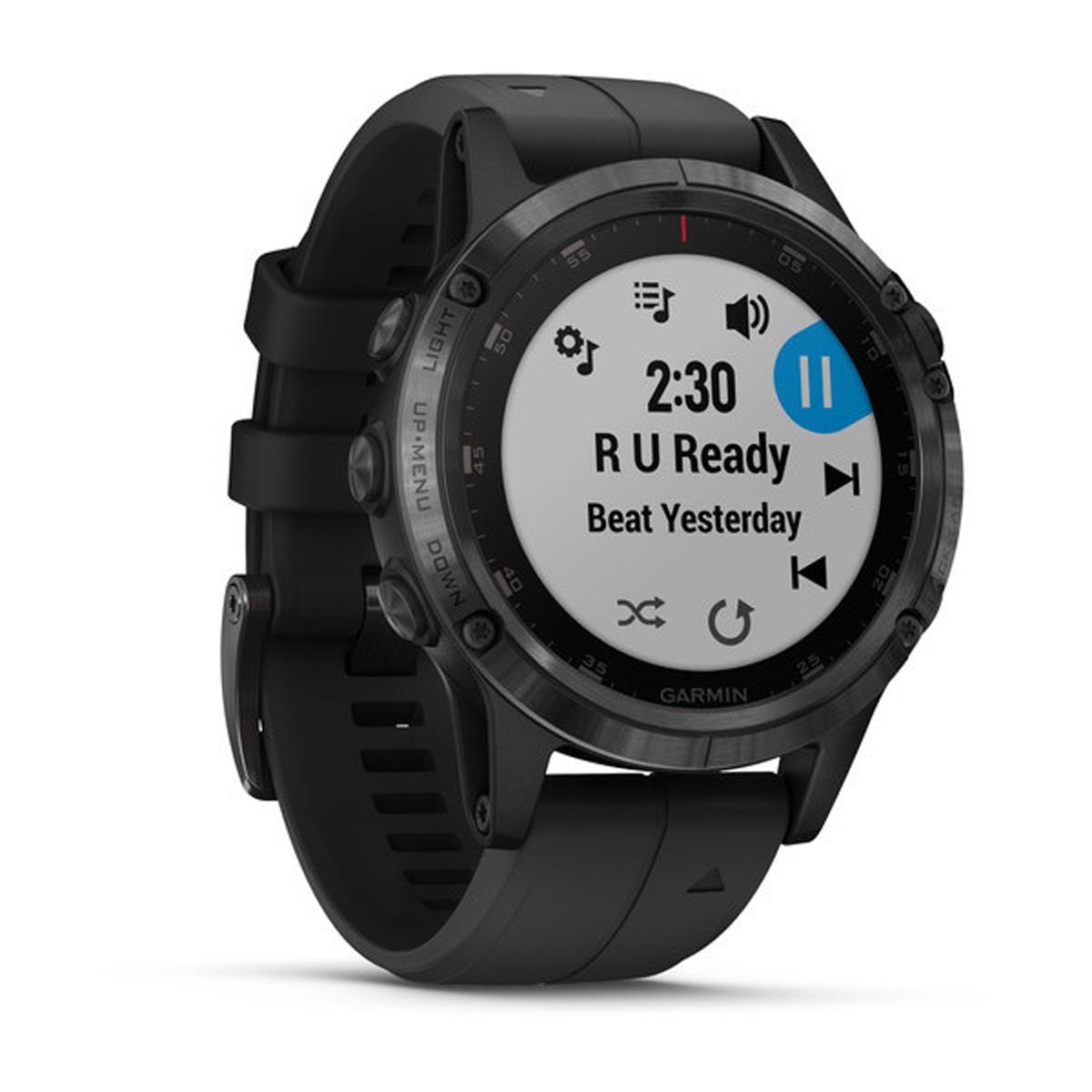 Relógio Esportivo Garmin Fênix 5 Plus com Tela de Safira