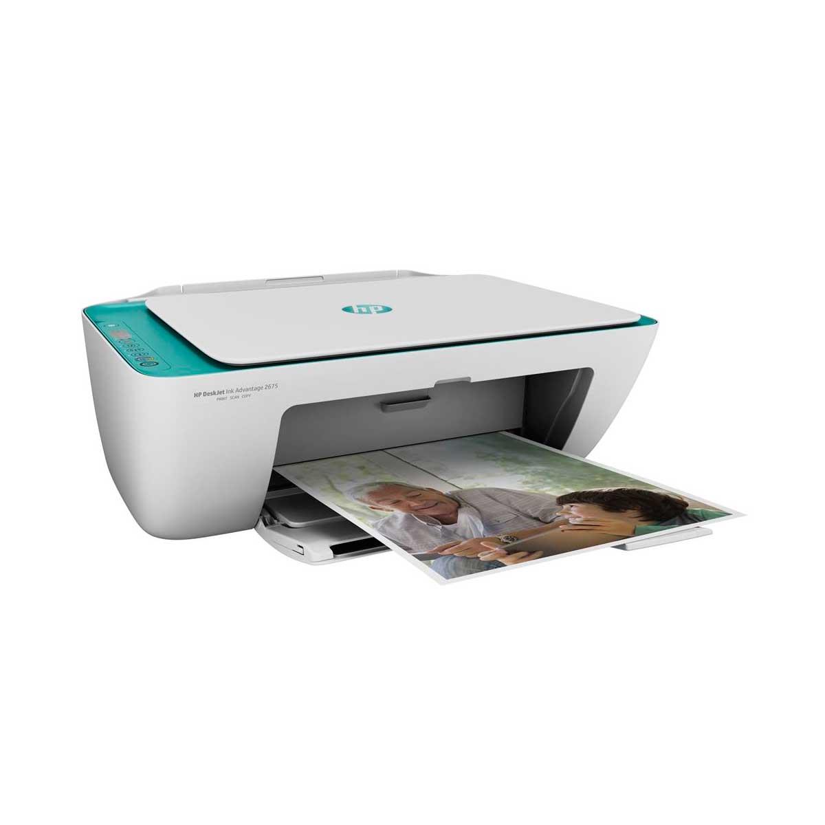 Multifuncional HP Deskjet Ink Advantage 2676 Wi-Fi