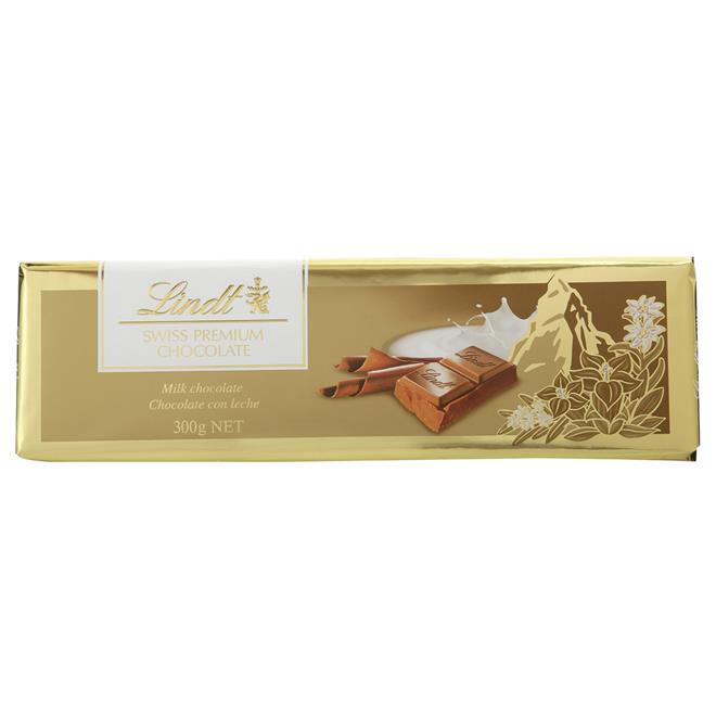 Chocolate ao Leite Lindt Swiss Premium 300g