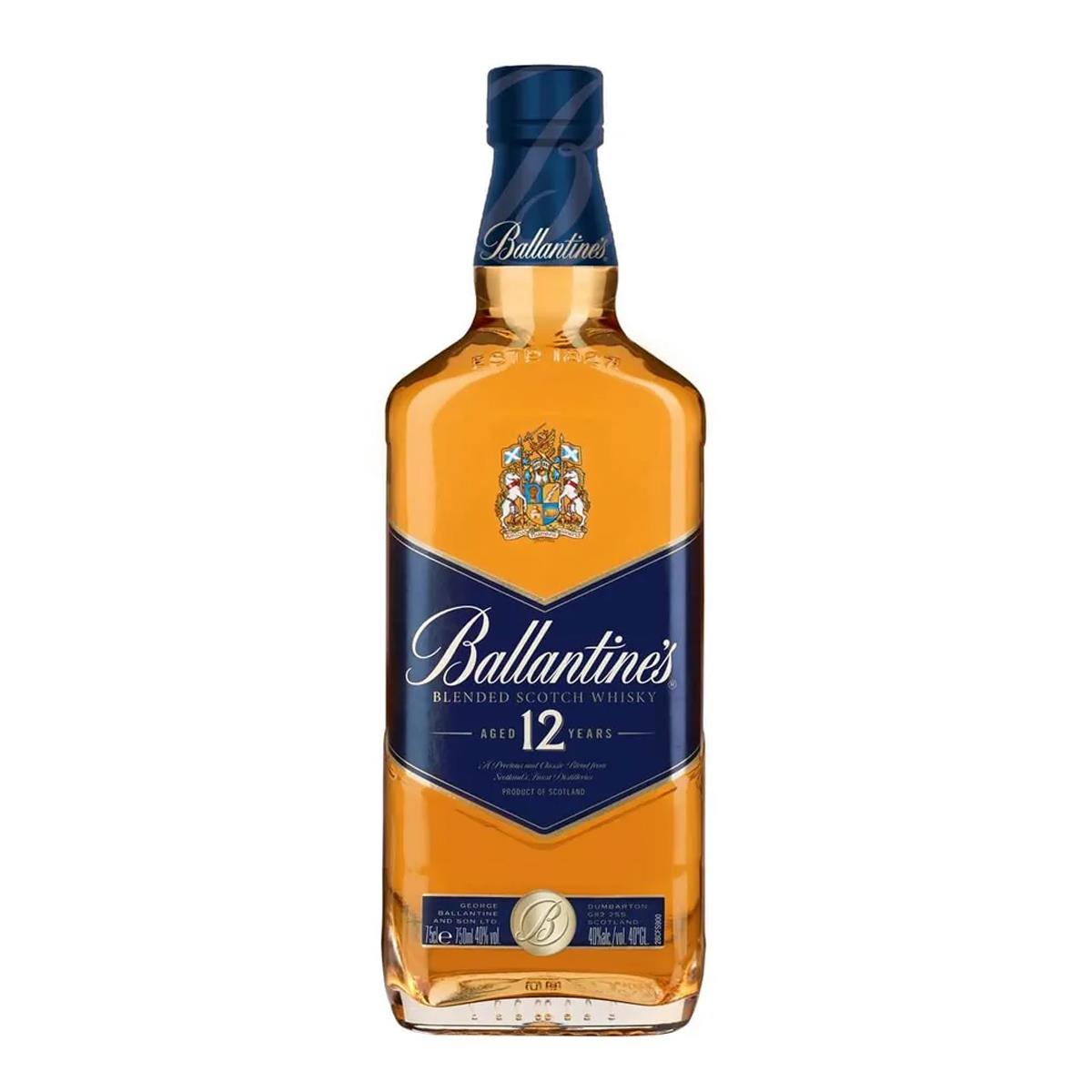 Whisky Ballantine's 12 Anos 750ml - Whisky Ballantine's 12 Anos 750ml - Ballantine’s