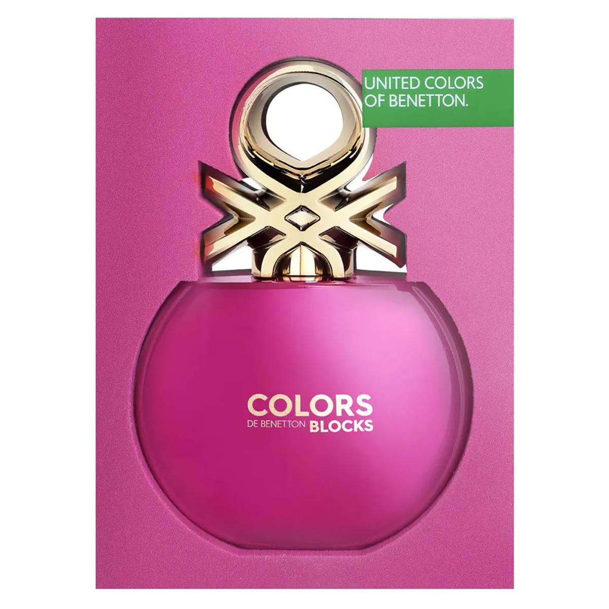Perfume Benetton United Colors Collector Pink Eau de Toilette Feminino 80ml