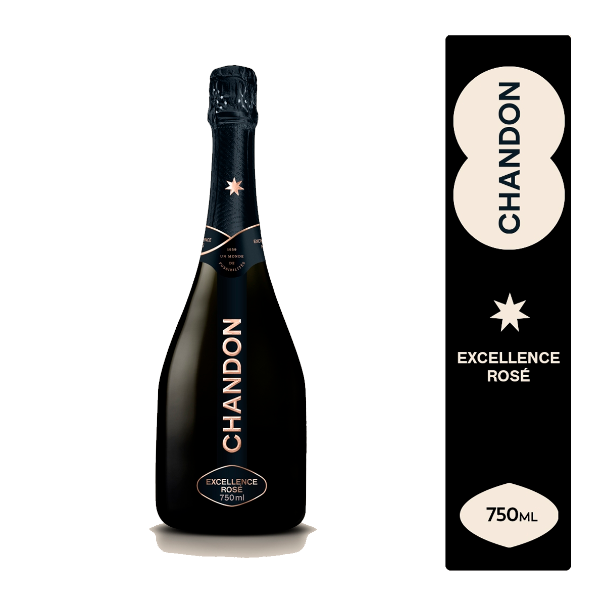 Espumante Chandon Excellence Rosé Cuvée Prestige 750 ml