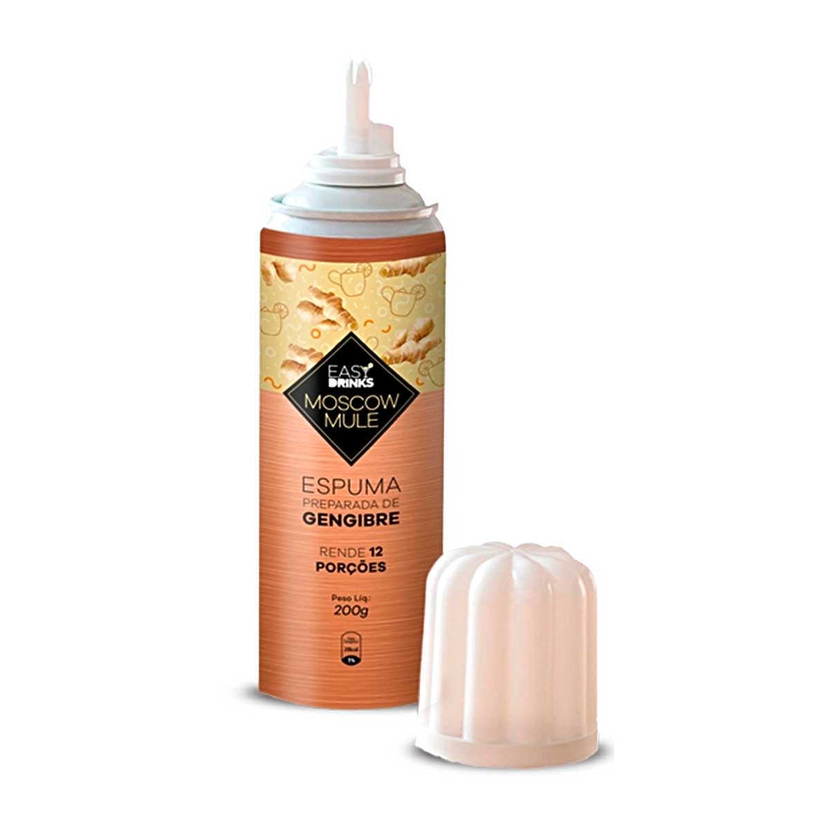Espuma Easy Drinks Gengibre para Moscow Mule 200g