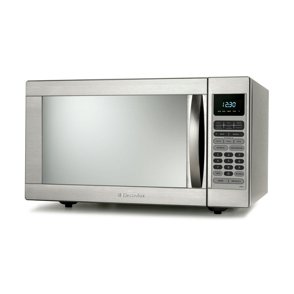 Micro-ondas Electrolux MEX55 Inox Espelhado 45 litros