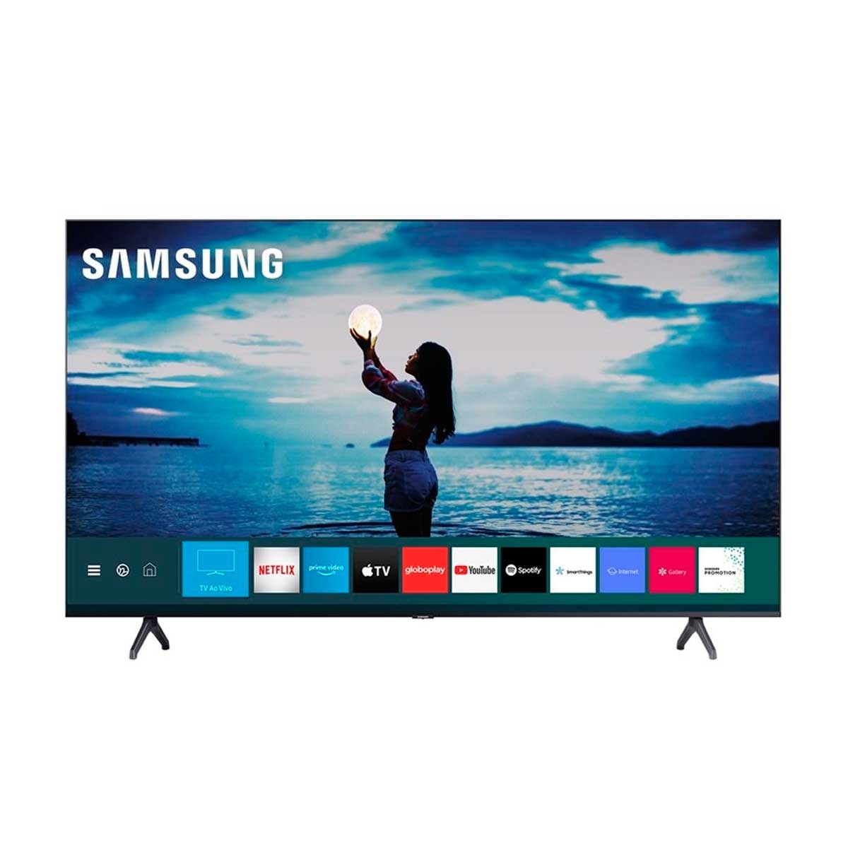 Smart TV Samsung Crystal 50" 4K com 2 HDMI, 1 USB, Bluetooth, Wi-Fi ...